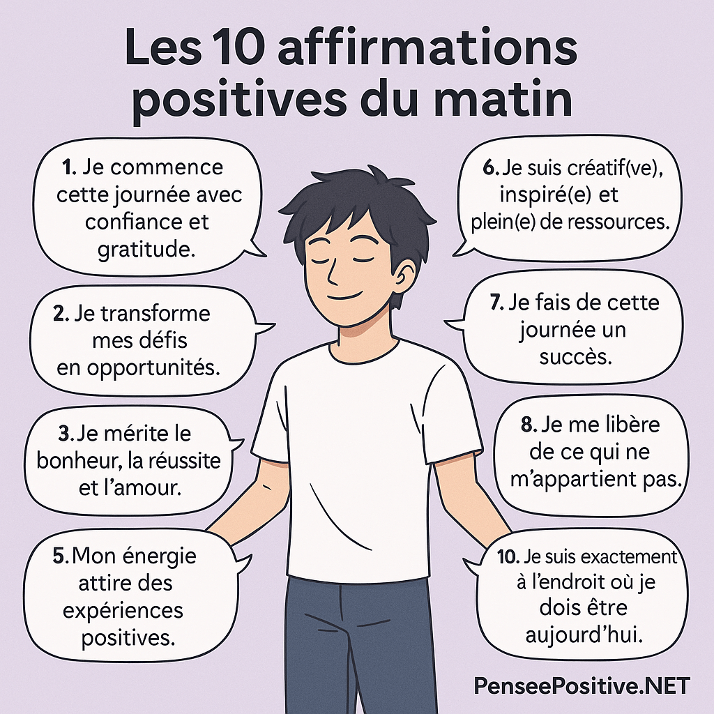10 Affirmations Positives Du Matin Pour Bien Commencer Votre Journée