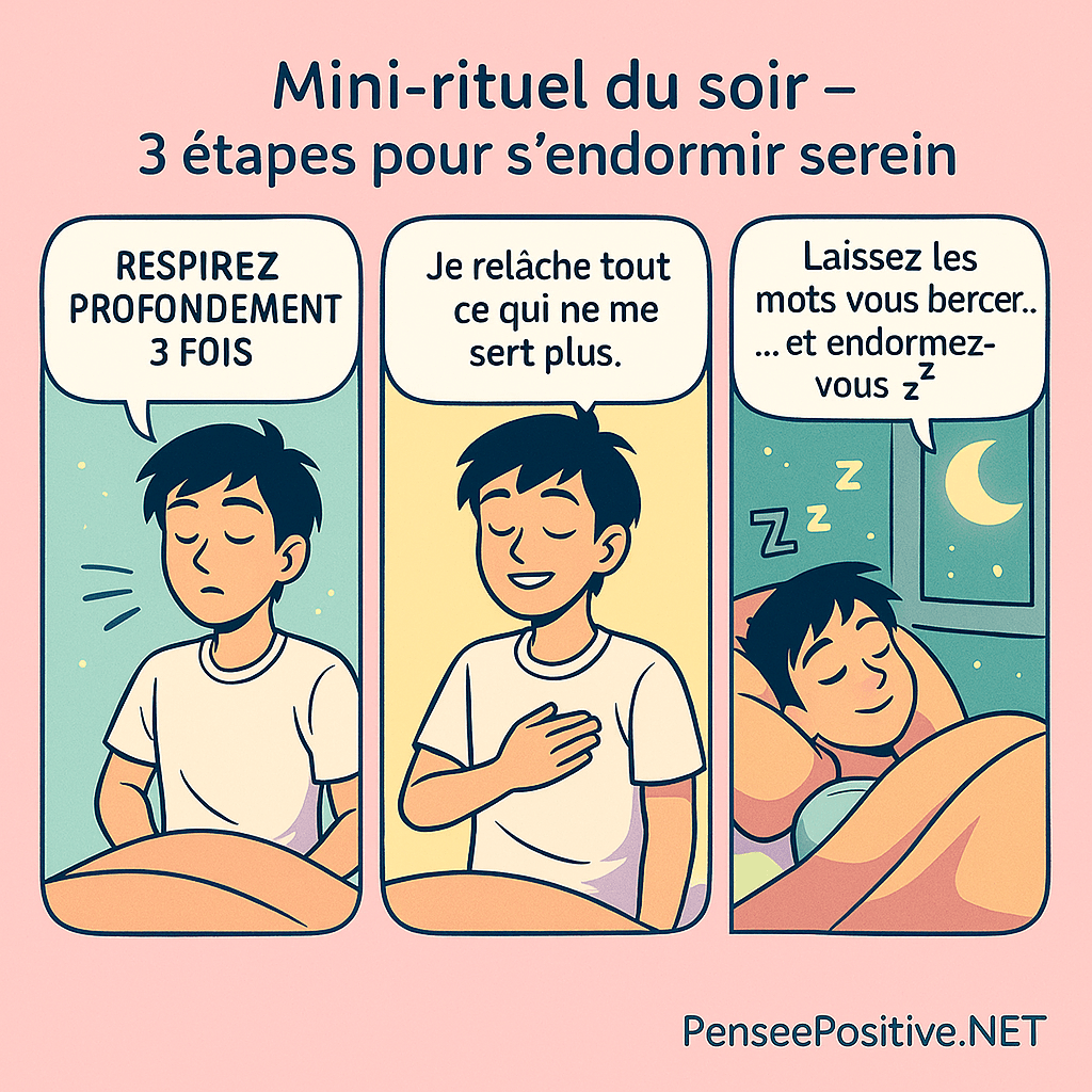 10 Affirmations Positives Du Soir : Endormez-vous L’esprit Serein