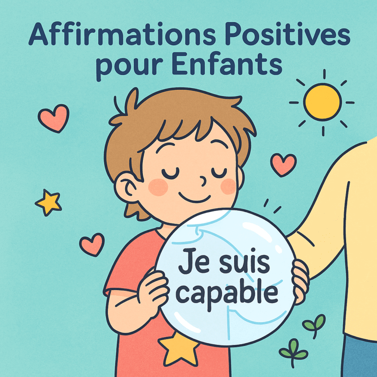 Affirmation Positive Enfant : 40 Phrases & Jeux Pour La Confiance