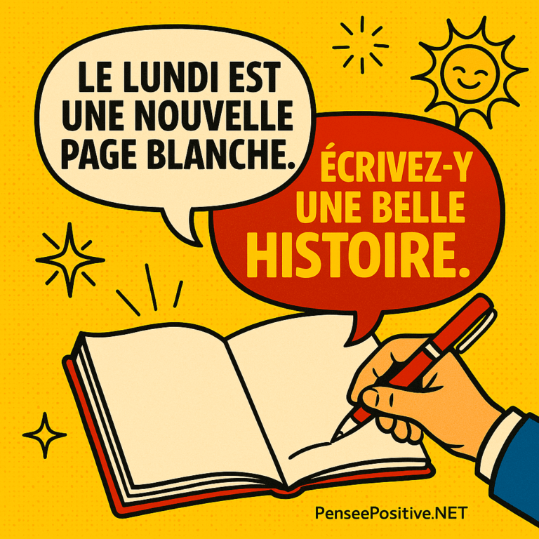 50 Citations Positives Du Lundi : Commencez La Semaine Plein D'énergie