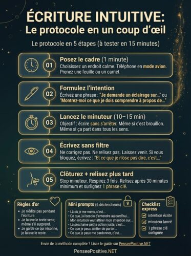 Écriture Intuitive : écrivez Sans Réfléchir Et Découvrez-vous