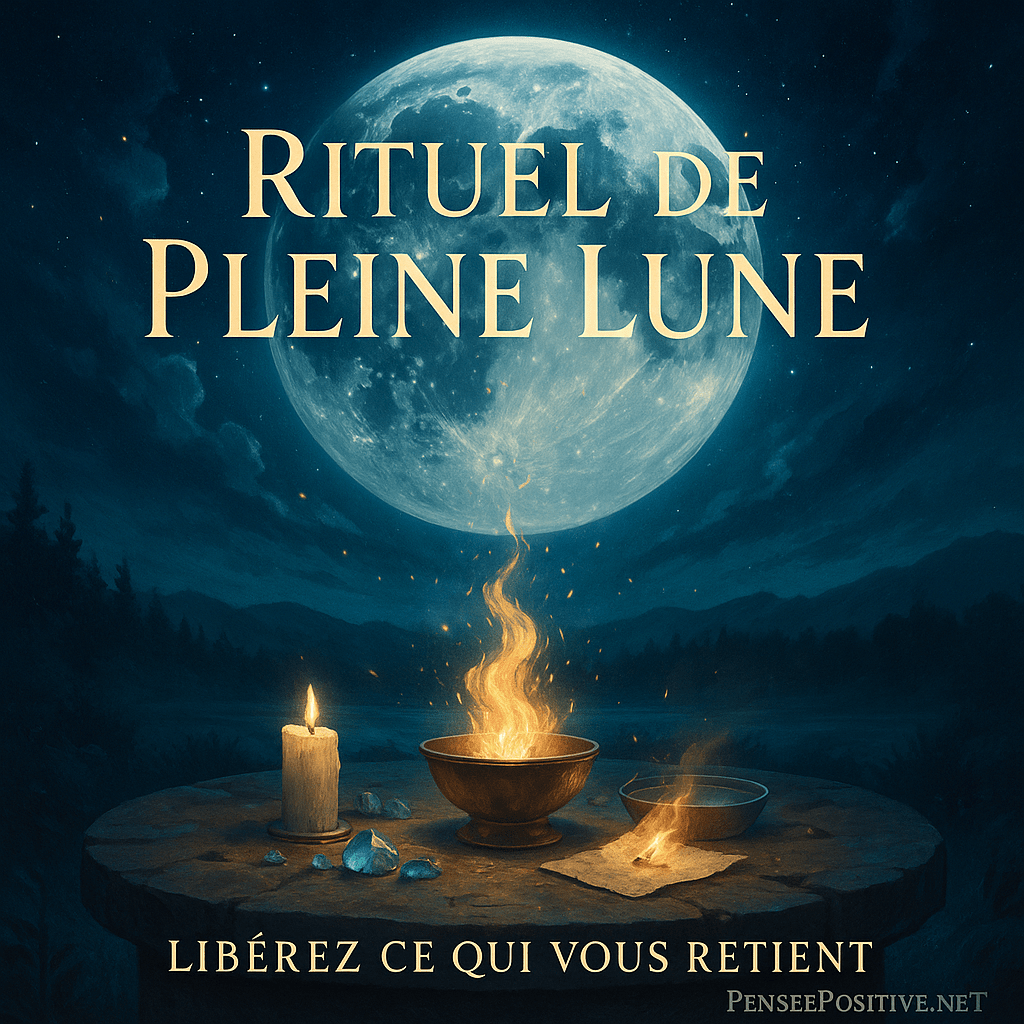 Rituel De La Pleine Lune : 6 étapes Pour Libérer Et Rayonner