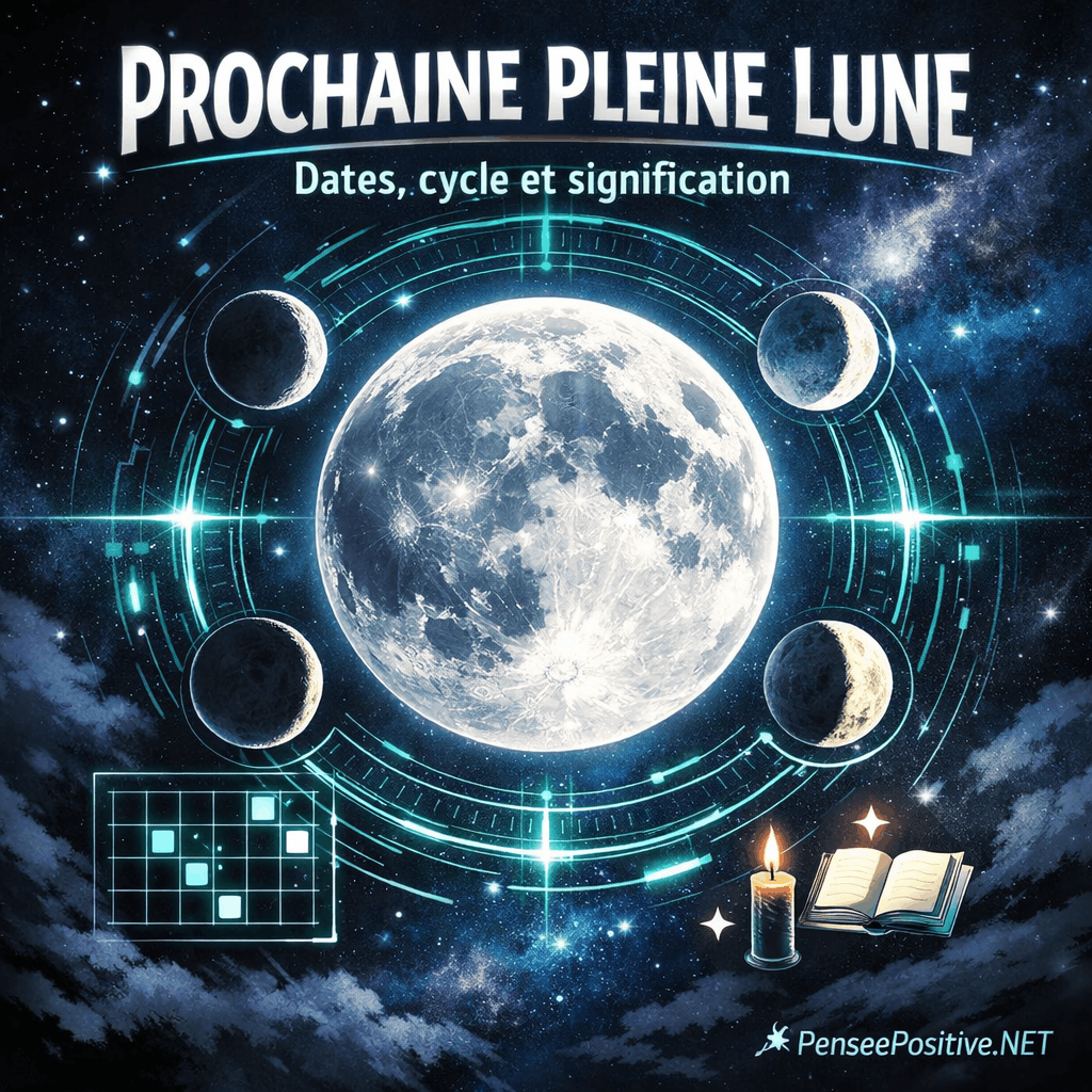 Prochaine Pleine Lune : Date Exacte 2026